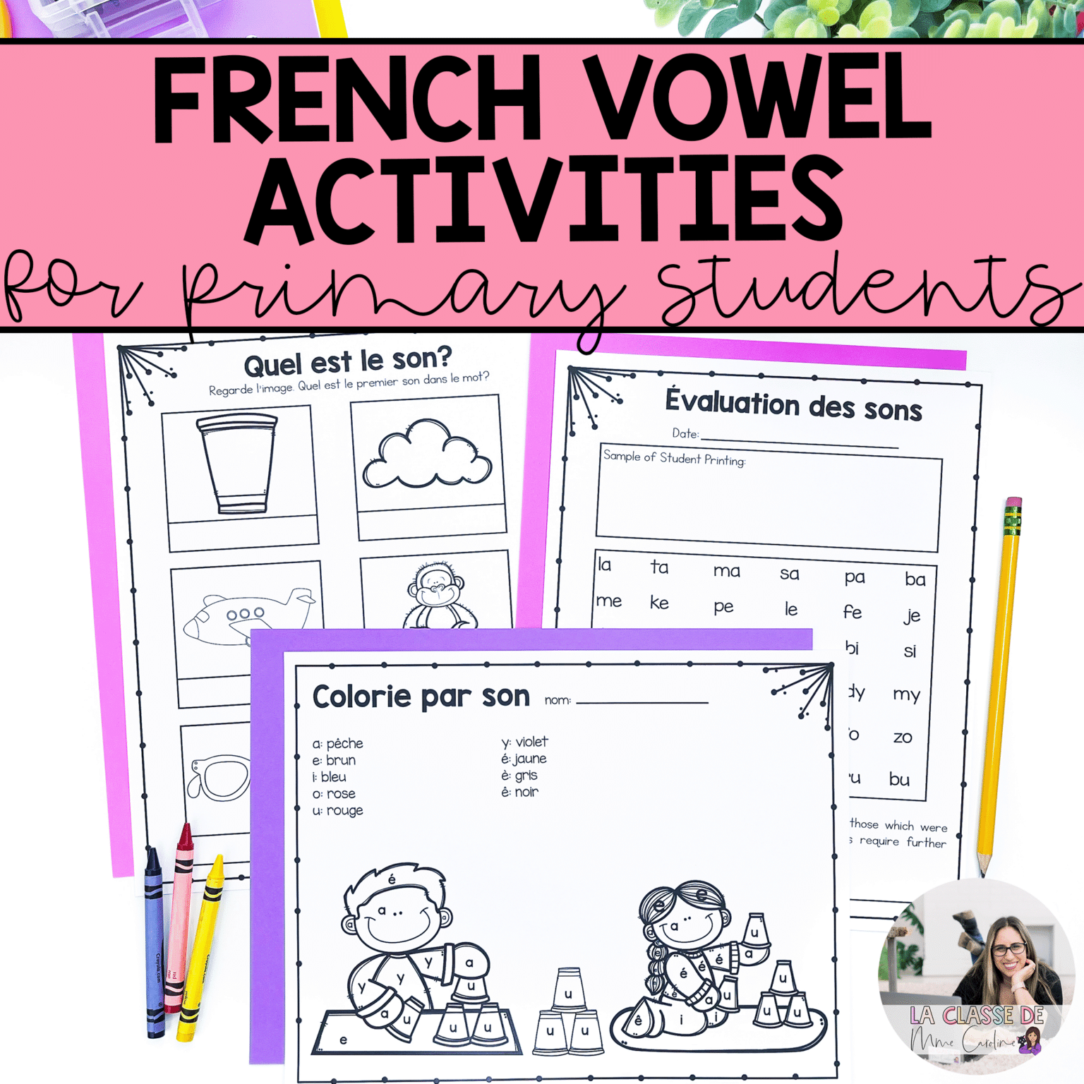 J'apprends à lire #7: les voyelles | French Phonological Awareness ...