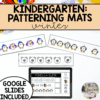 Winter Themed Patterning Mats - La Classe de Mme Caroline