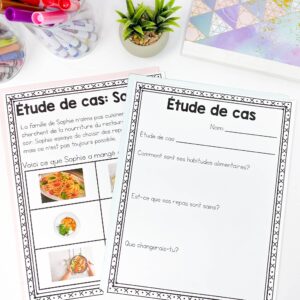 Grade 2 Healthy Eating Unit in FRENCH - Alimentation saine - La Classe ...