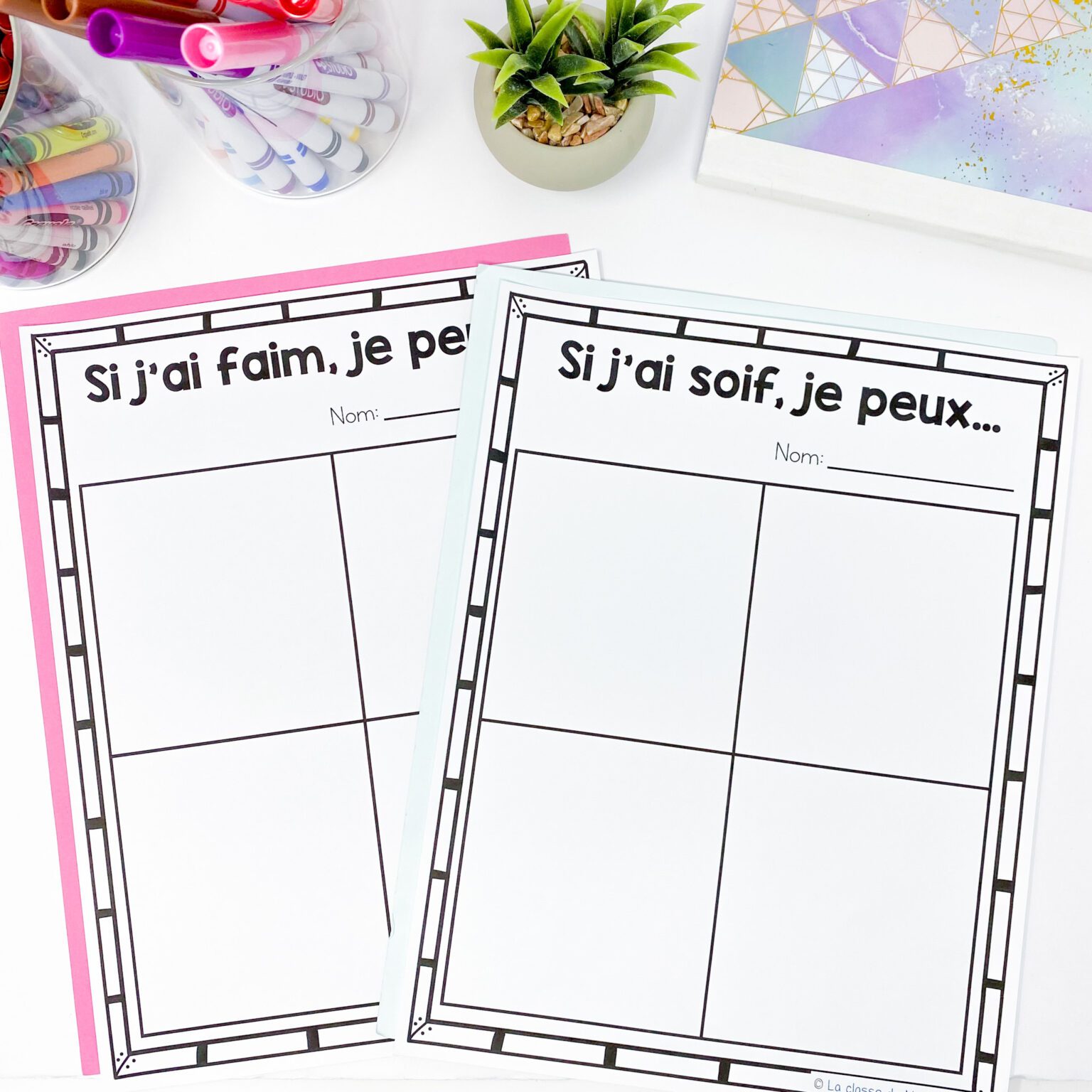 Grade 1 Healthy Eating Unit in FRENCH - Alimentation saine - La Classe ...