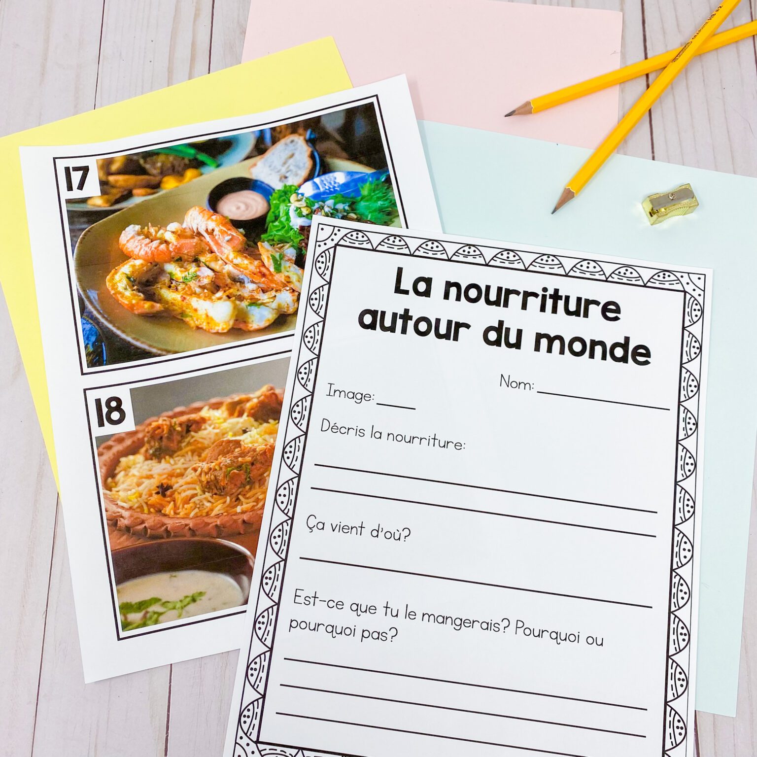 Grade 3 Health : Healthy Eating Unit | French - La Classe de Mme Caroline