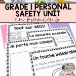 Grade 1 Health : Personal Safety and Injury Prevention Unit | French ...