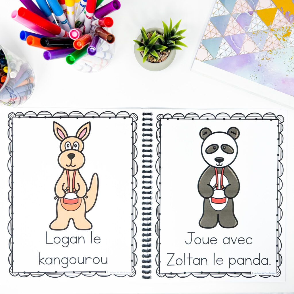 French Phonics Mini Books | Learn to Read in French | Le son: AN, AM ...