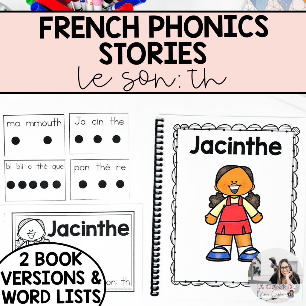 French Phonics Mini Books | Learn to Read in French | Le son: TH - La ...