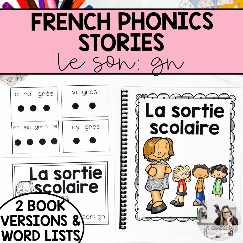 French Phonics Mini Books | Learn to Read in French | Le son: GN - La ...
