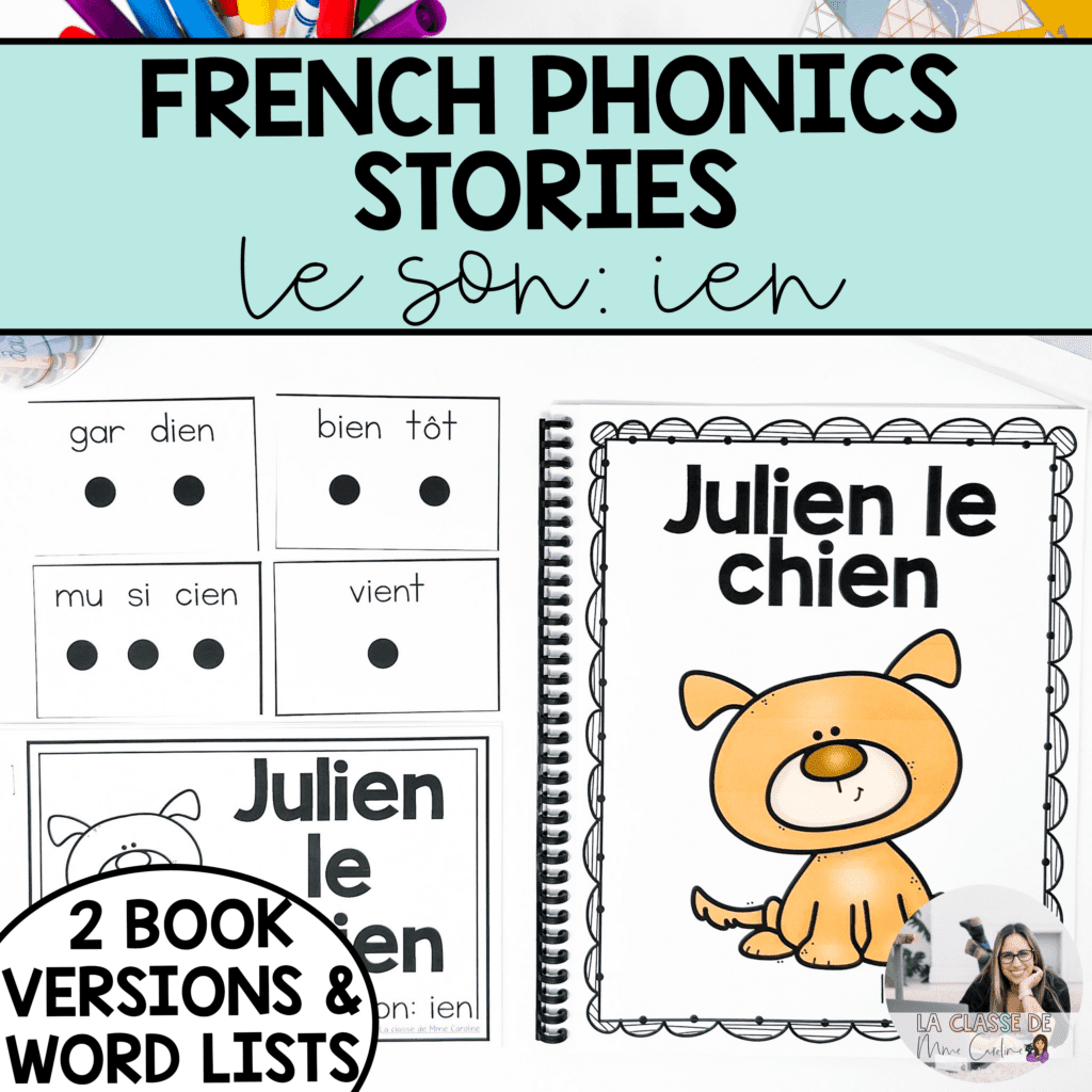 French Phonics Mini Books | Learn to Read in French | Le son: IEN - La ...