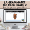 Grade 2: French Grammar Activities for Google Slides | Full Year Bundle ...