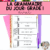 Grade 1 French Grammar Activities Interactive Notebook - April - La ...
