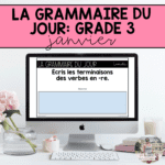 Grade 1: French Grammar Activities for Google Slides | January - La ...