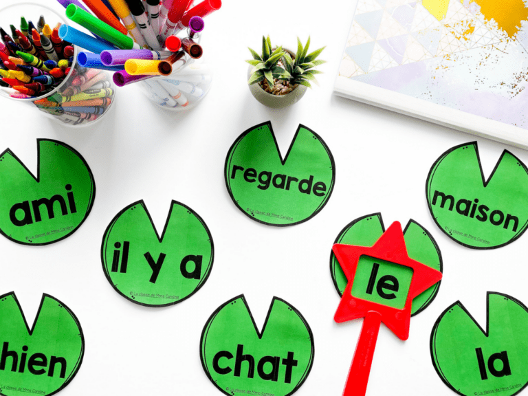 5 French Sight Word Games Your Students Will Love - La Classe de Mme ...
