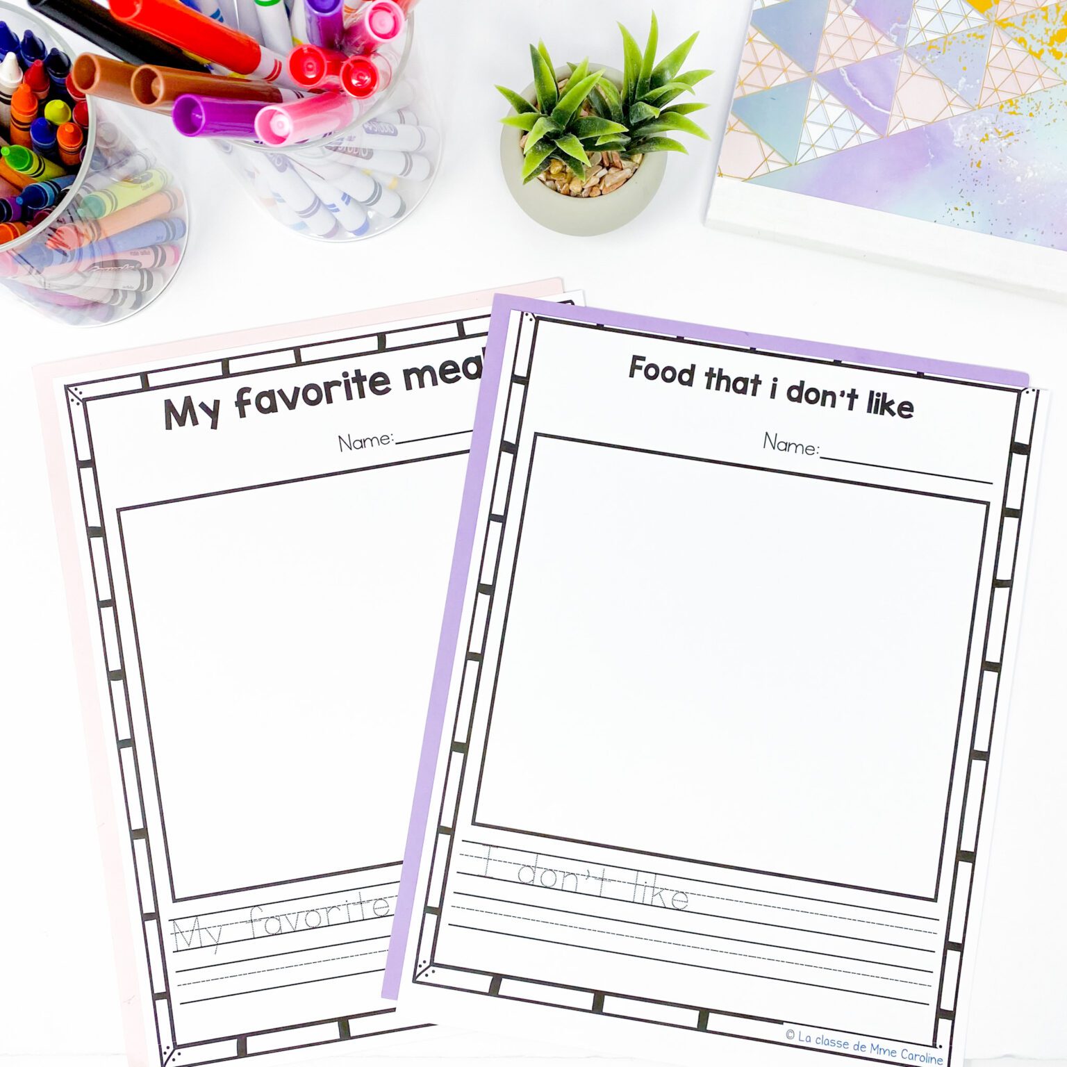 Grade 1 Healthy Eating Unit in ENGLISH - La Classe de Mme Caroline