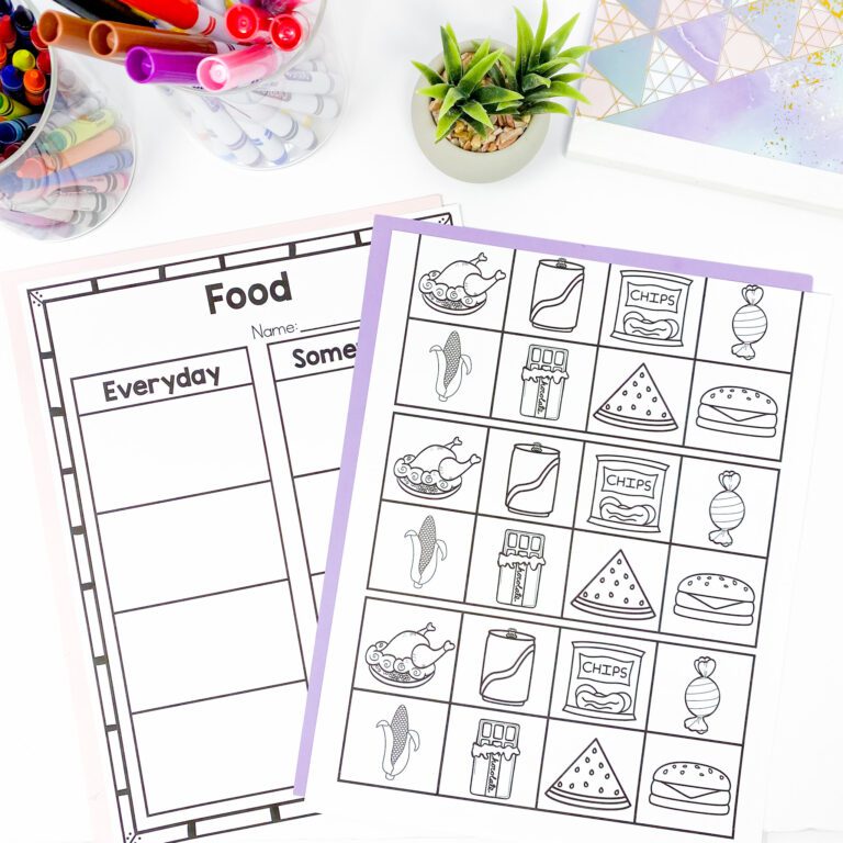 Grade 1 Healthy Eating Unit in ENGLISH - La Classe de Mme Caroline