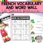 French Word Wall Cards: La Saint Patrick Vocabulary - La Classe de Mme ...