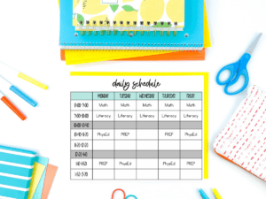 How to Create Your French Immersion Timetable in 4 Easy Steps - La ...