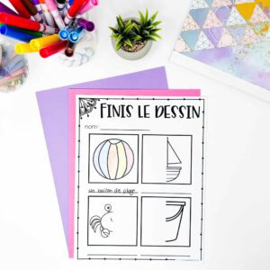 French End of the Year Activities - French Summer Literacy Activities ...
