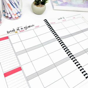 EDITABLE Teacher Planner with FREE YEARLY UPDATES - Black and Gold ...
