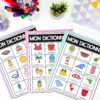 French Summer Vocabulary and French Word Wall Cards - vocabulaire d'été ...