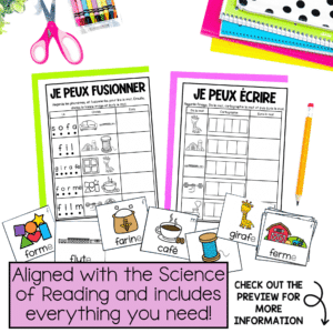 French Phonics Activities - Decoding Phonological & Phonemic Awareness ...
