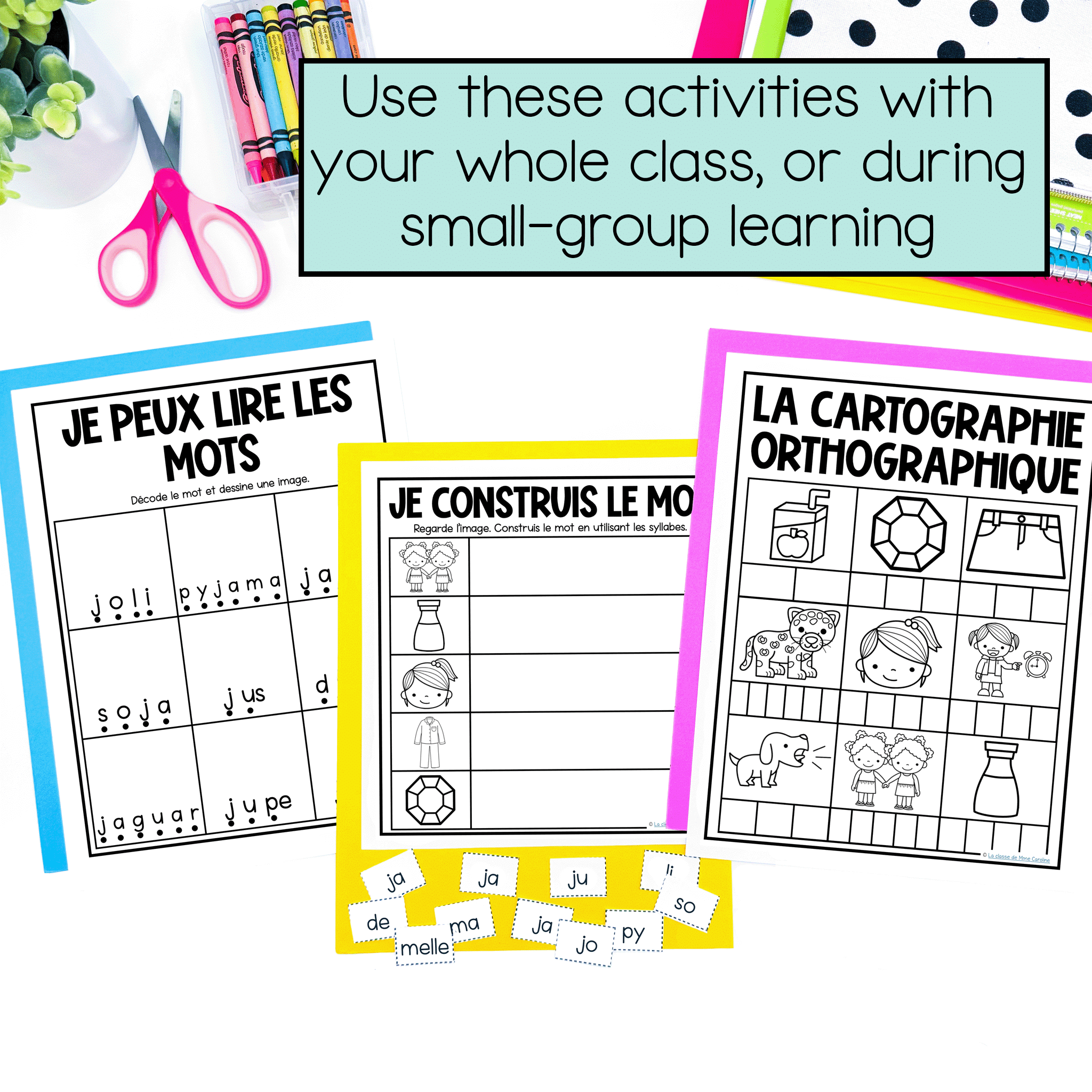French Phonics Activities - Decoding Phonological & Phonemic Awareness ...