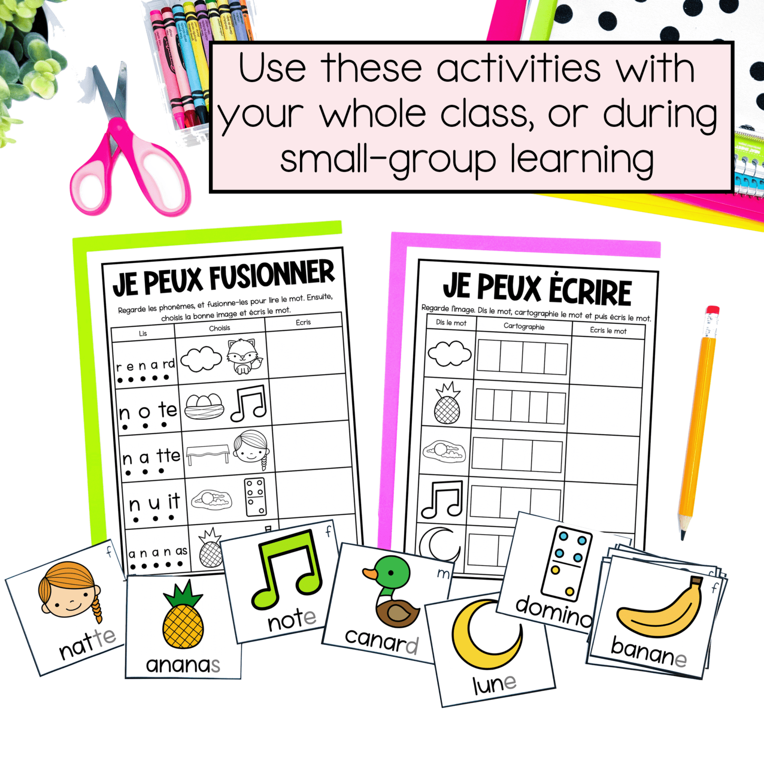 French Phonics Activities - Decoding Phonological & Phonemic Awareness ...