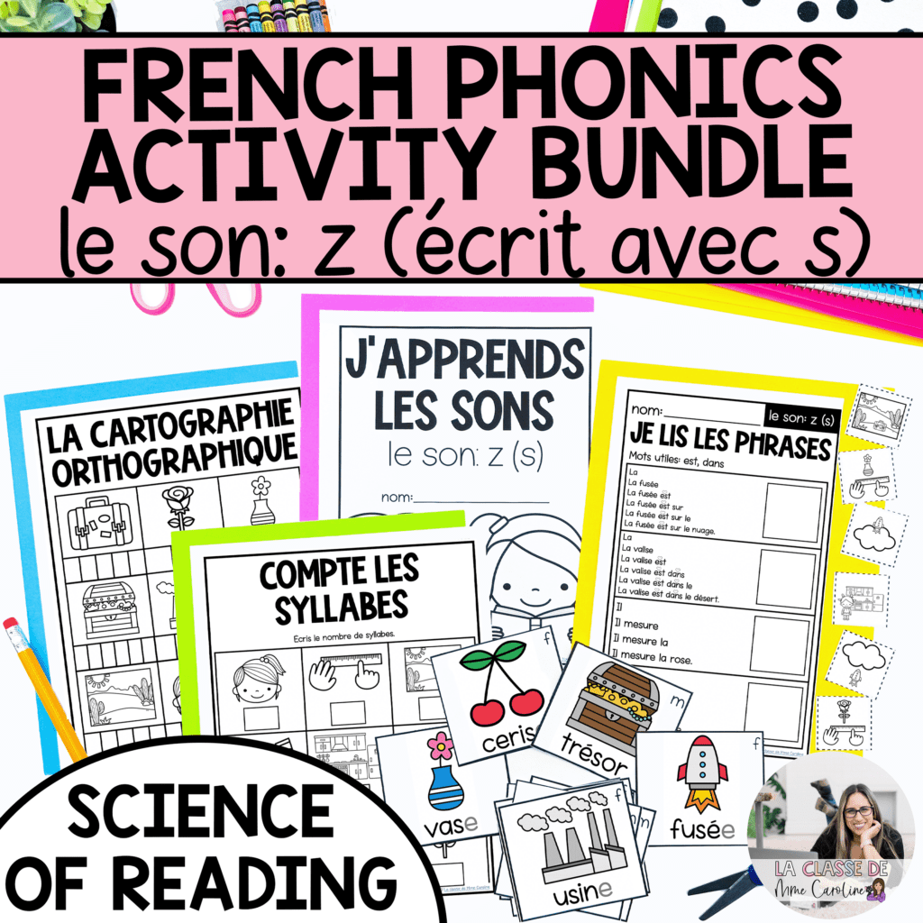 French Phonics Activities - Decoding Phonological & Phonemic Awareness ...