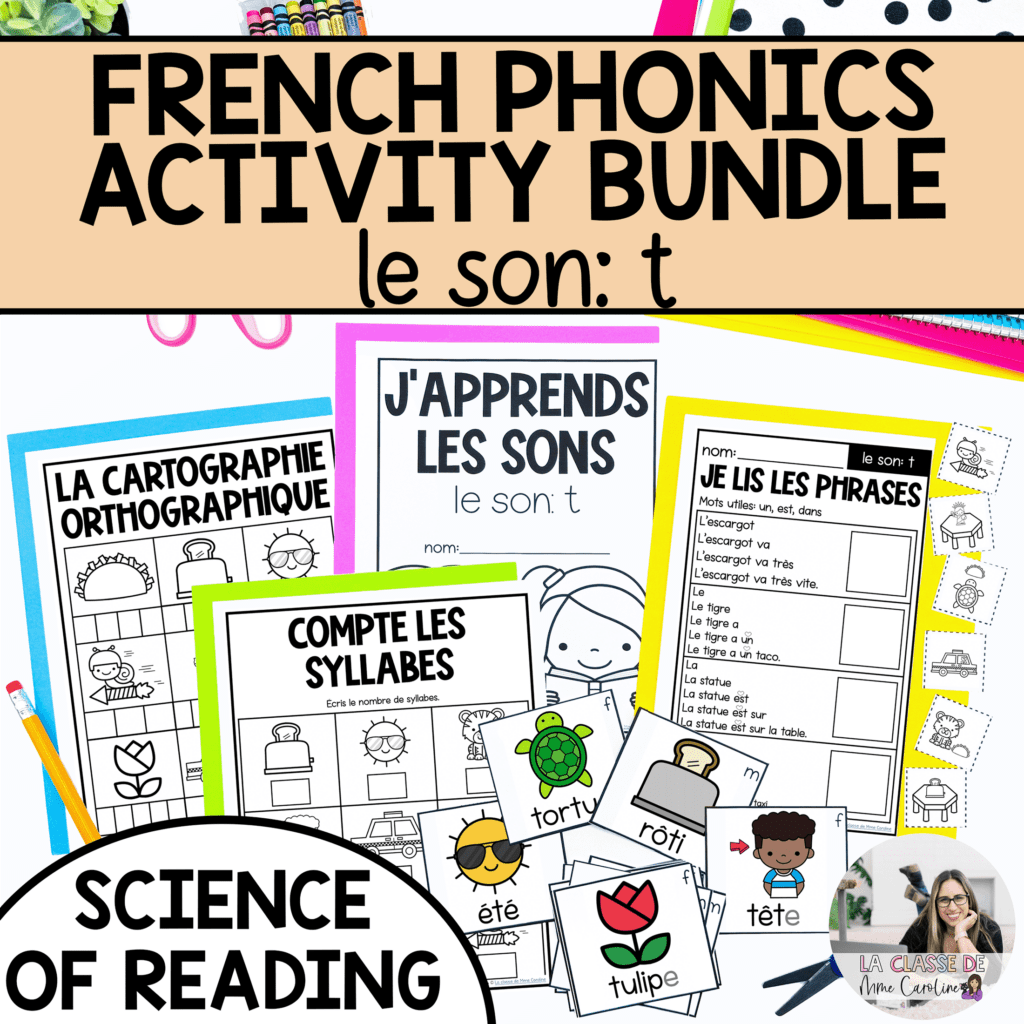 French Phonics Activities - Decoding Phonological & Phonemic Awareness ...