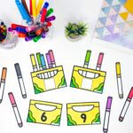 French Kindergarten Math Centres | French Counting Activities from 1-10 ...