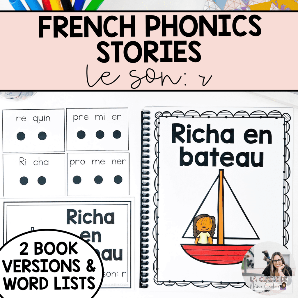 French Phonics Books | Learn to Read in French | Le son: R - La Classe ...