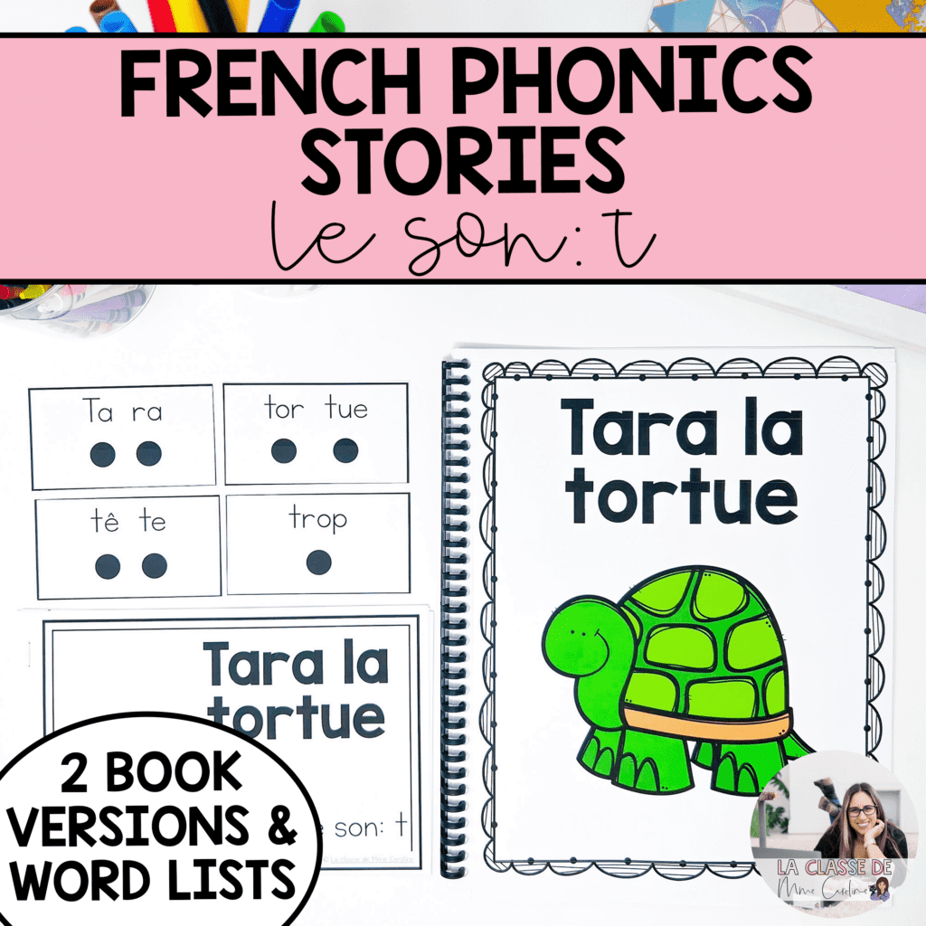 French Phonics Books | Learn to Read in French | Le son: T - La Classe ...