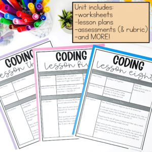 Grade 2 Coding Unit - Introduction to Coding with Scratch Jr in ENGLISH ...