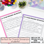 Differentiated French Reading Passages for Back to School | French ...