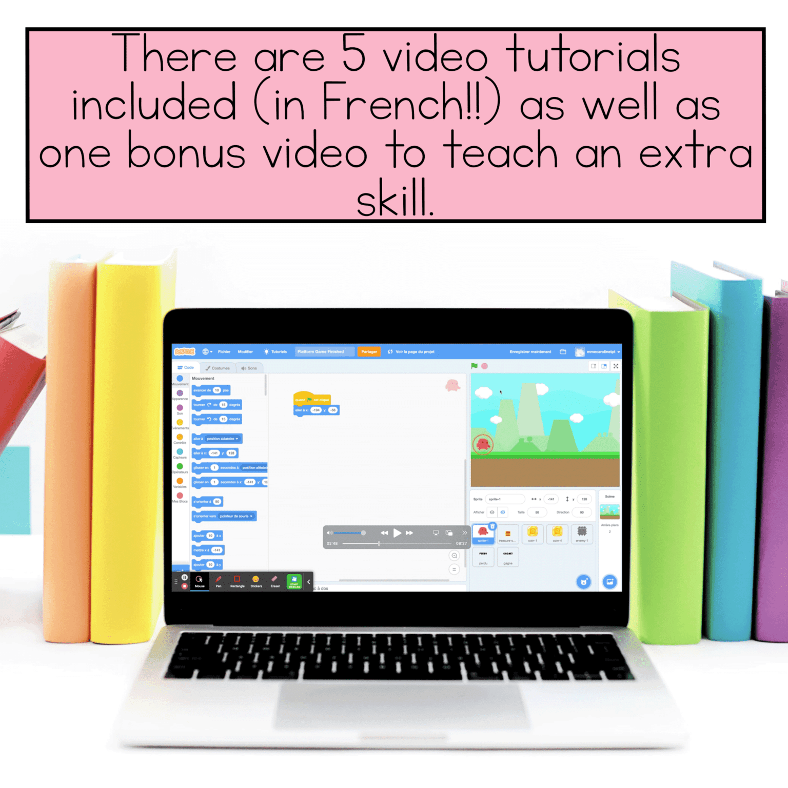 Grade 3 Coding Unit in French - Scratch Coding Unit | Le codage avec ...