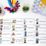 French Community Helpers Vocabulary | French Word Wall Cards | Les ...