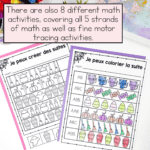 French Halloween Activities for Kindergarten and Grade 1 | Math and ...