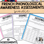 French Kindergarten & Grade One Assessments - La Classe de Mme Caroline