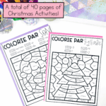 French Christmas Activities and Worksheets | Les activités de Noël - La ...