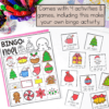 French Christmas Games and Activities Bundle | Ensemble de jeux de Noël ...