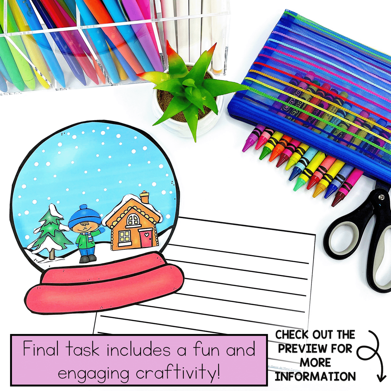 French Descriptive Writing Unit for Primary Students | L'écriture ...