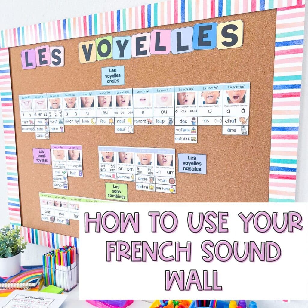 3 Tips for Using a French Sound Wall in Your Classroom - La Classe de ...