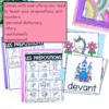 French Preposition Unit with Worksheets, Posters, Book & Assessment for ...