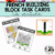French Back to School Building Block Task Cards | French Building ...