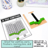 French Back to School Building Block Task Cards | French Building ...