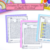 French Back to School Colour by Code Mystery Images | Colorie par code ...