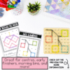 French Christmas Geoboard Task Cards | French Math Centres | les ...
