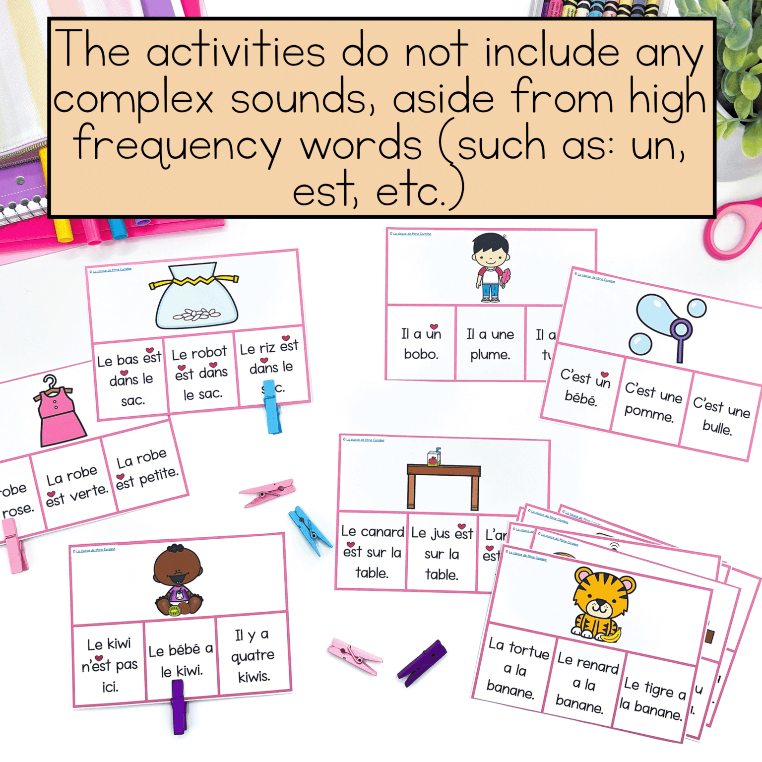 French Literacy Centres for Practicing Reading and Decoding - Science ...