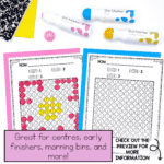 French Spring Colour by Code Mystery Images - Early Finishers ...