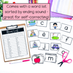 French Ending Sound Puzzle Activity for Phonological Awareness ...
