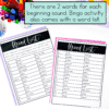 French BINGO for Beginning Sounds - Phonological Awareness for Primary ...