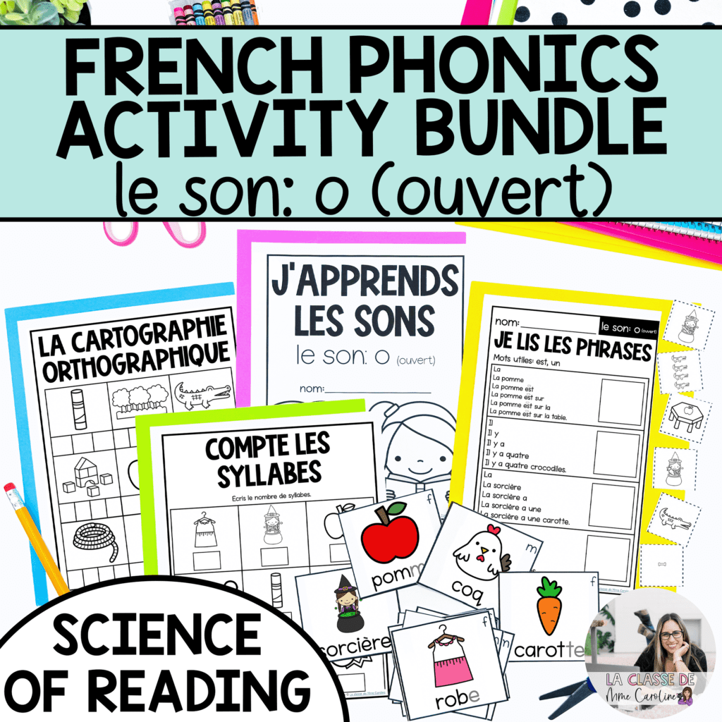 French Phonics Activities - Decoding Phonological & Phonemic Awareness ...