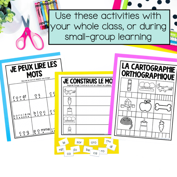 French Phonics Activities - Decoding Phonological & Phonemic Awareness ...